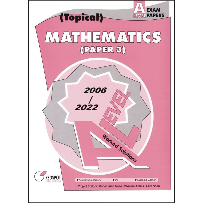 A Level Mathematics P3 (Topical) - Student Book Store