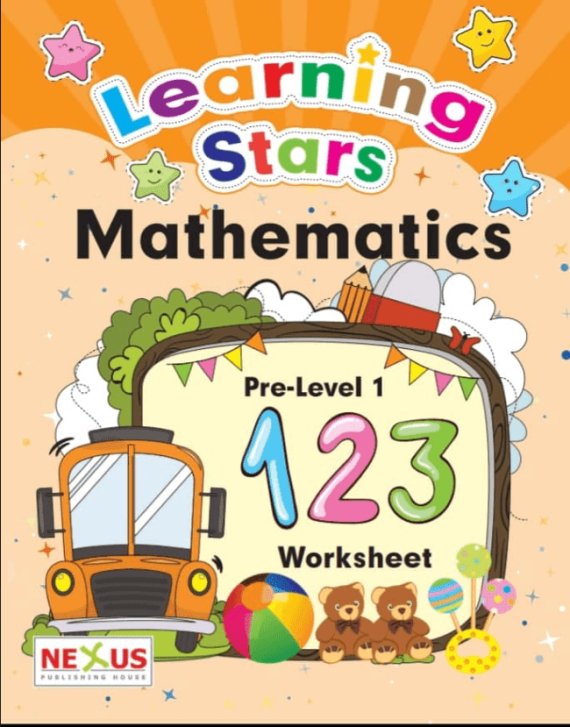 Learning Stars Mathematics Pre-Level 1 Worksheet - Student Book Store