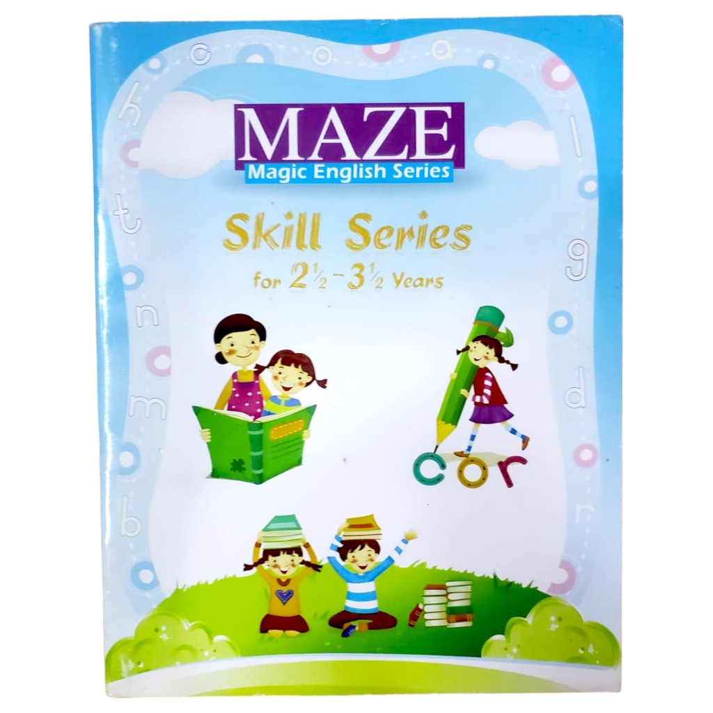 Maze Magic English Series Skill Series For 2 To 3 Years - Student Book ...